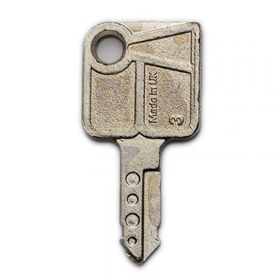 Espagnolette KW38 Window Lock Key